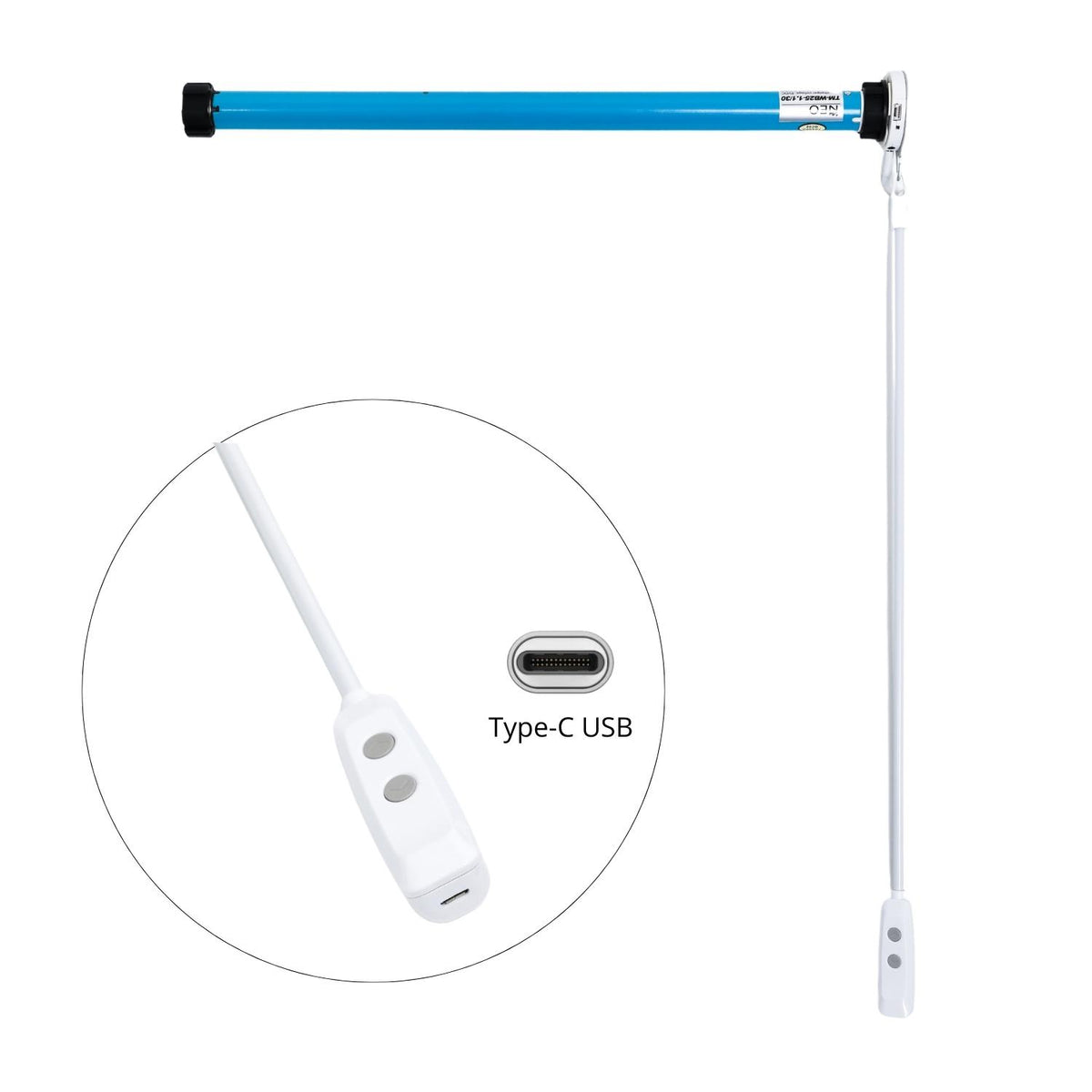 Motorized Wand Control For NEO Wand Tubular Motors | Go Smart Blinds