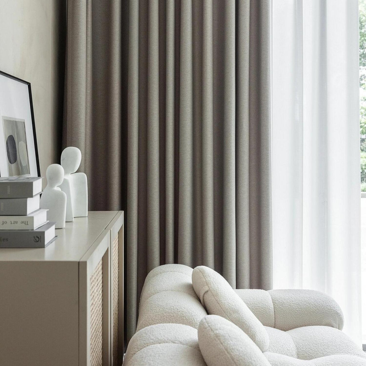 NUIT Custom Motorized 100% Blackout Curtains | Go Smart Blinds