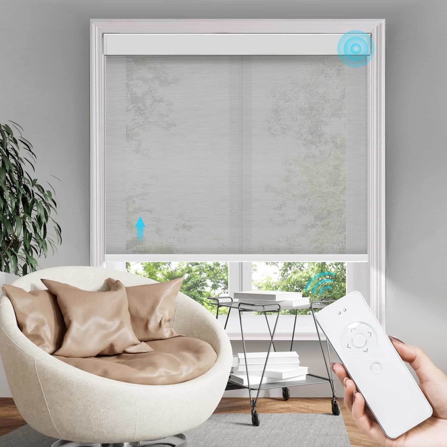 CHIC Smart Home Motorized Roller Blinds | Go Smart Blinds